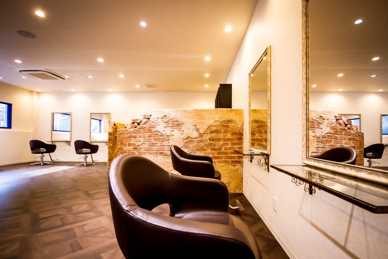 Lagoon by vent-cloud | 美容室専門工務店 BRIDGE DESIGN ブリッジデザイン 大阪 奈良 兵庫 神戸 京都 美容院 開業 ひとり 1人 美容師 設計 出店 独立 ...